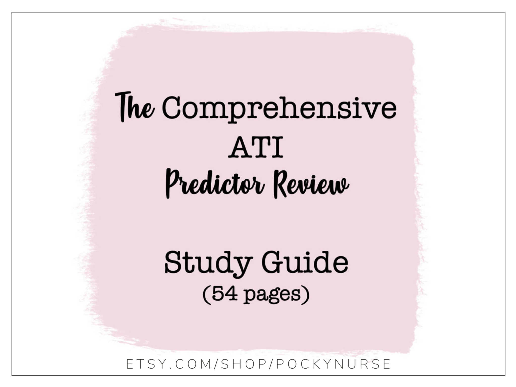 The ATI Comprehensive Predictor Review | Study Guide for 2021 Proctored ...