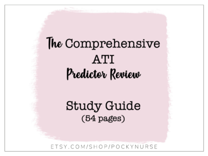 The ATI Comprehensive Predictor Review | Study Guide for 2021 Proctored ...